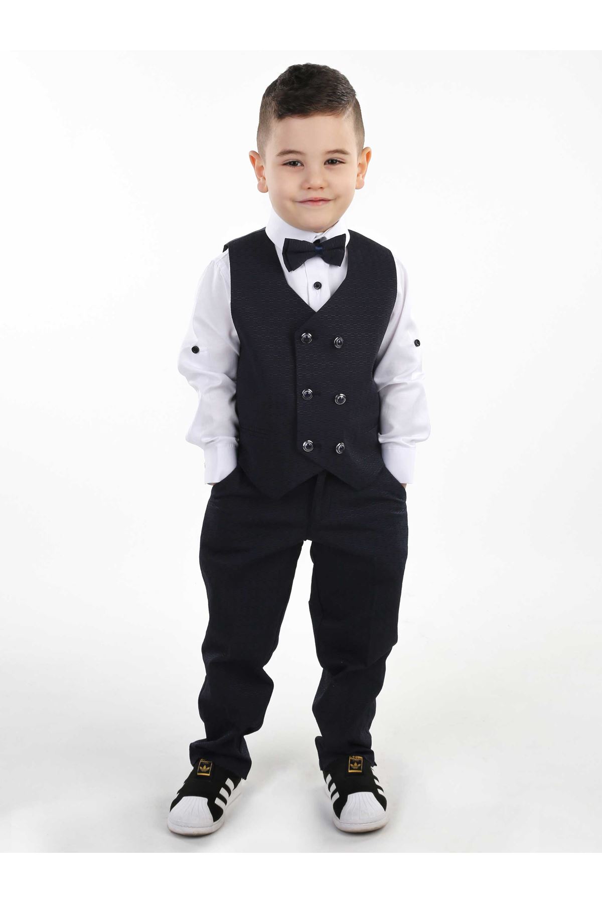 Modakids - Çocuk ve Bebek Giyim-Lacivert Yelekli Papyonlu Erkek Çocuk ... Modakids - Çocuk ve Bebek Giyim-Lacivert Yelekli Papyonlu Erkek Çocuk ...